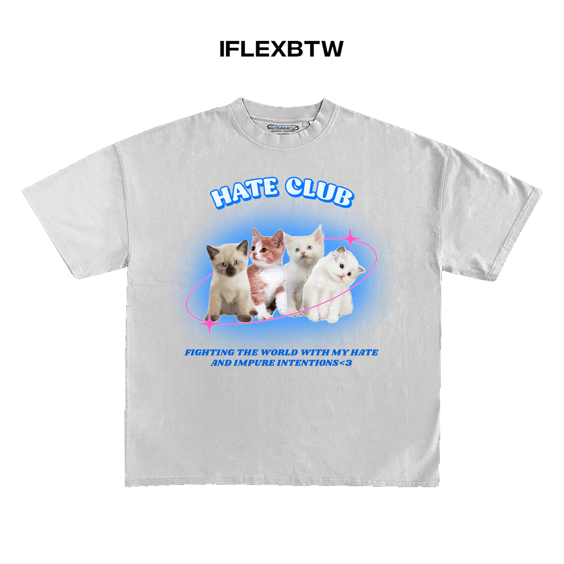 HATE CLUB T-SHIRT – IFLEXBTW